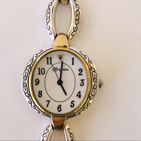 Brighton | Accessories | Brighton Womens Watch Silver And Gold Plated ...